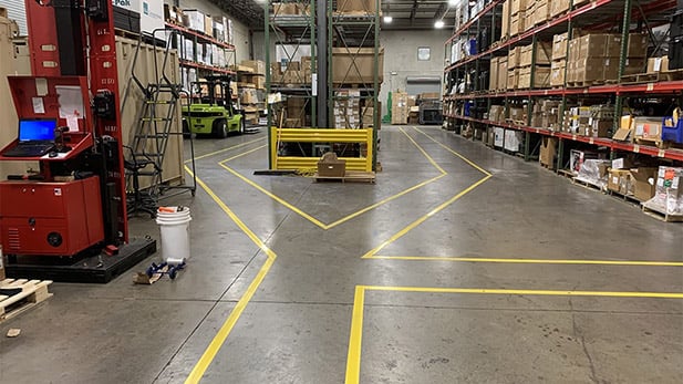 Warehouse Marking Project | G-FORCE™ Alabama