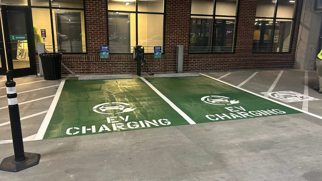 EV Stall Marking Project in Atlanta | G-FORCE™