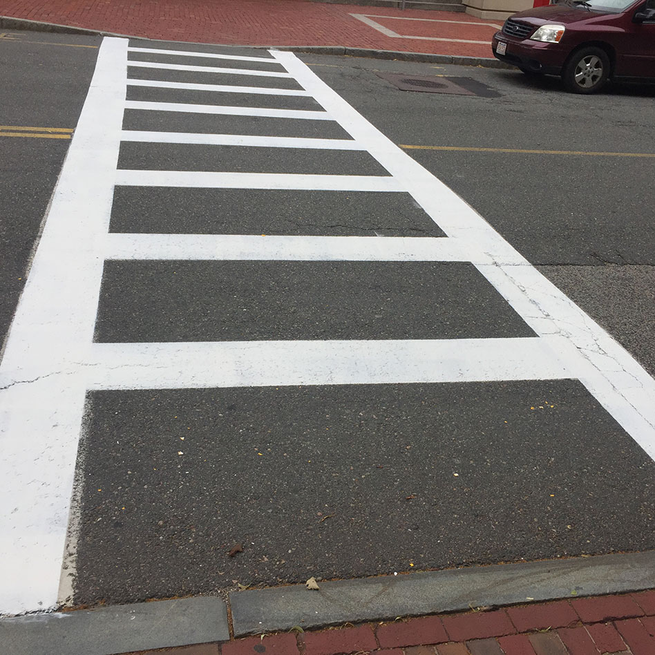 Boston University Crosswalk Repainting | G-FORCE™ Boston