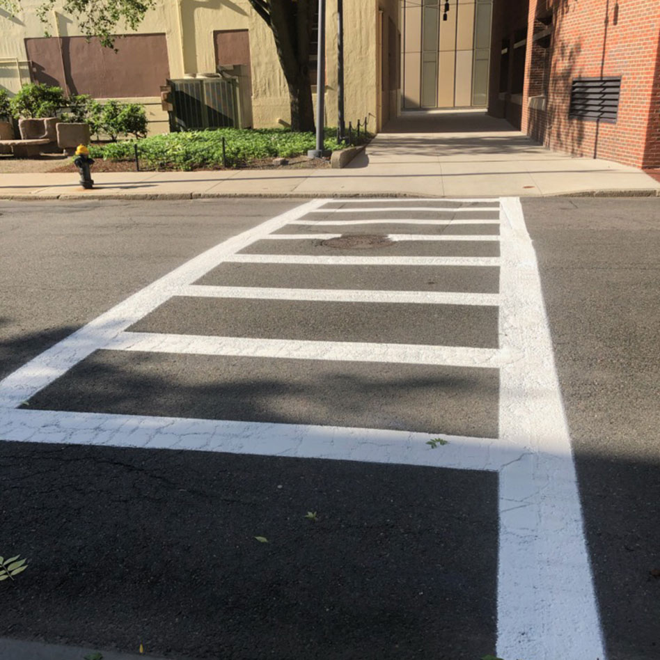 Boston University Crosswalk Repainting | G-FORCE™ Boston