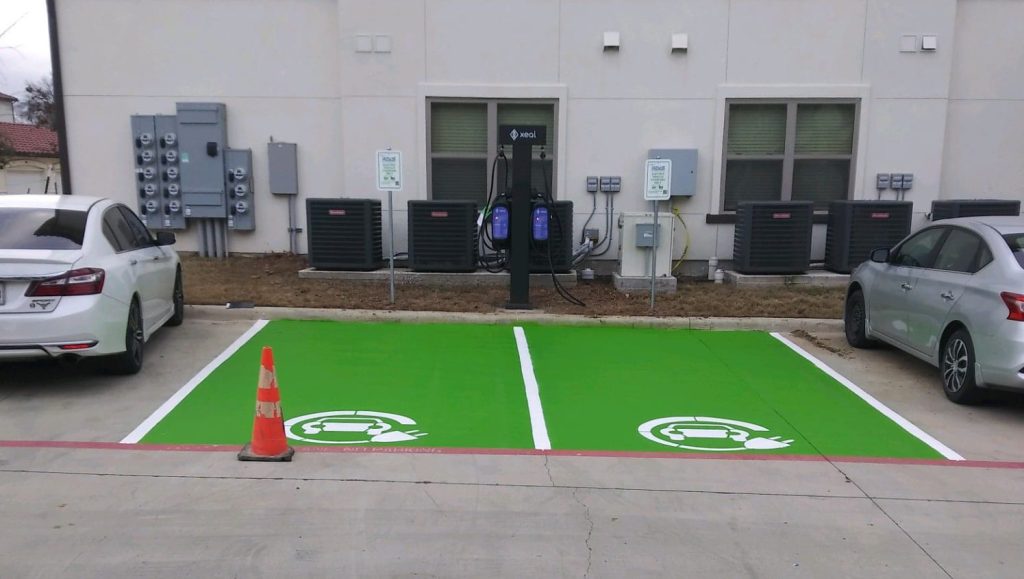 Custom EV Stall Markings for REVS | G-FORCE™