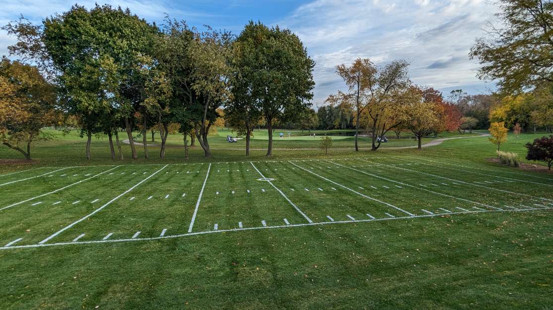Athletic Field Marking for Elgin Homeowner | G-FORCE™