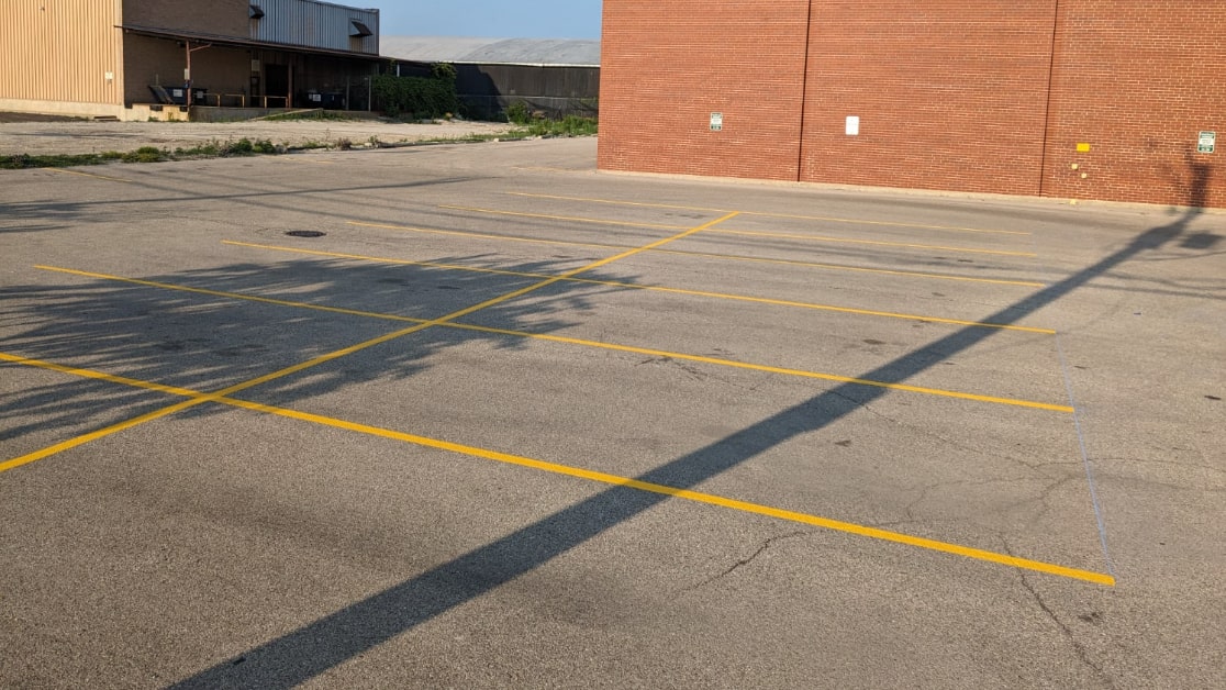 Parking Lot and ADA Striping for Ammerall Beltech North America | G-FORCE™