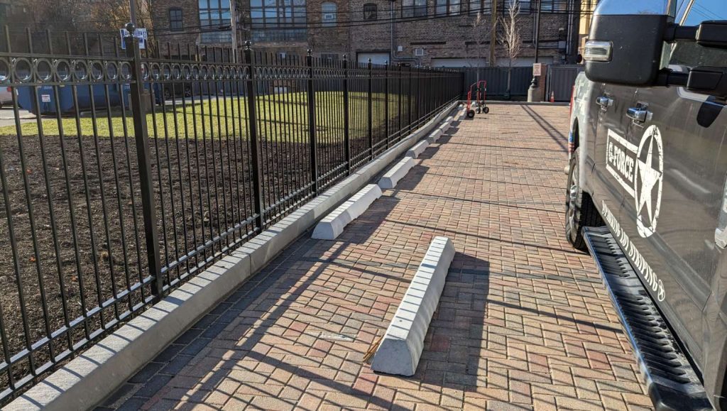 Parking Stops Installation for Structures Construction | G-FORCE™