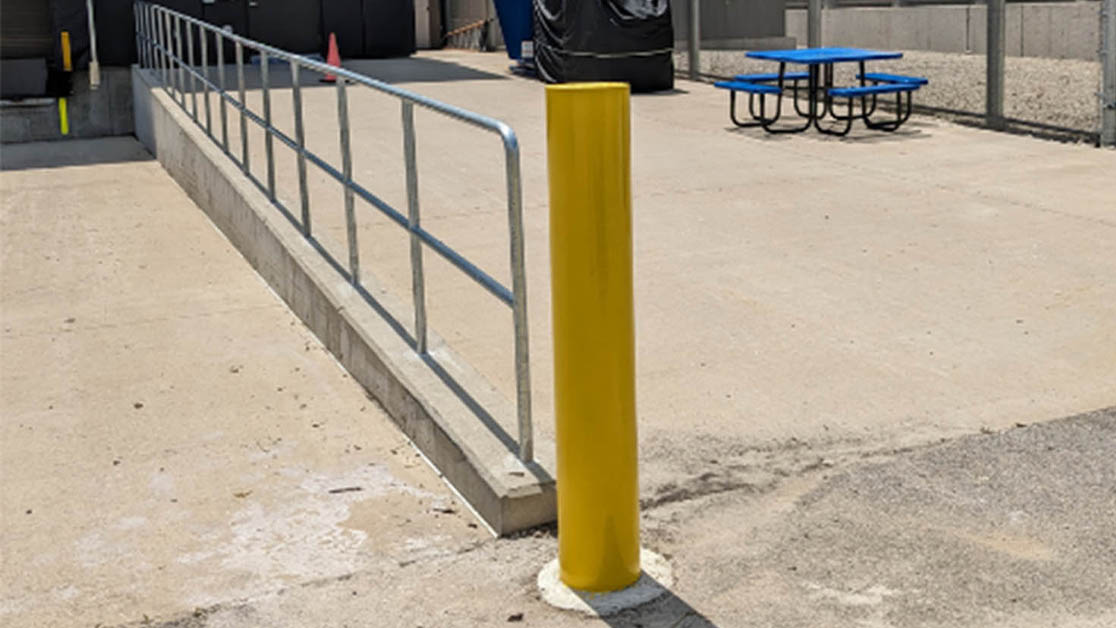 Bollard Installation for NTT Global Data Centers Americas, Inc. | G-FORCE™