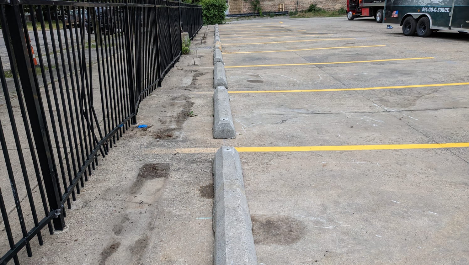 Car-X Auto & Tire Parking Stop Installation | G-FORCE™ Chicago