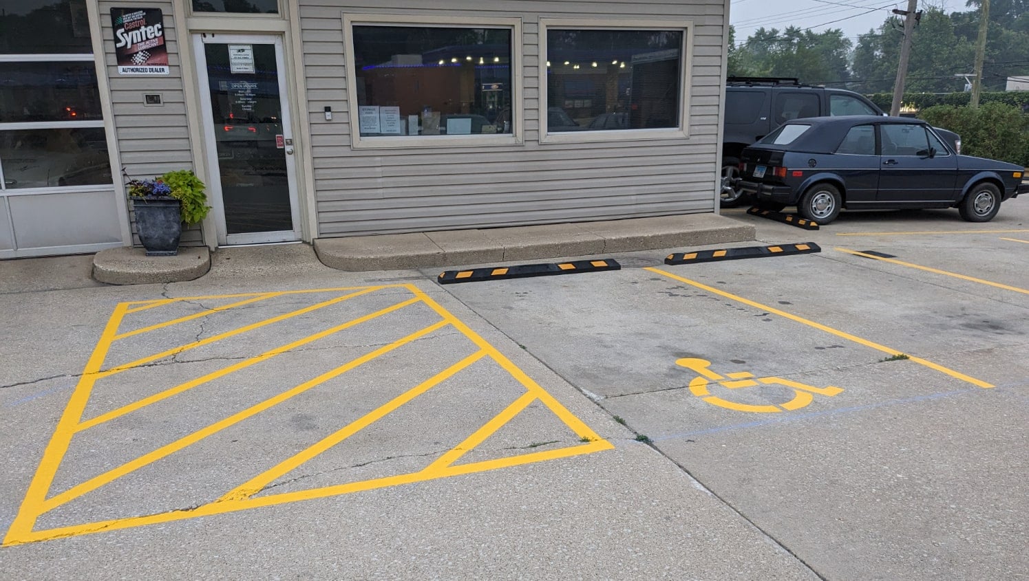 Helmut & Vito's Import Specialists Parking Stop Installation Project ...