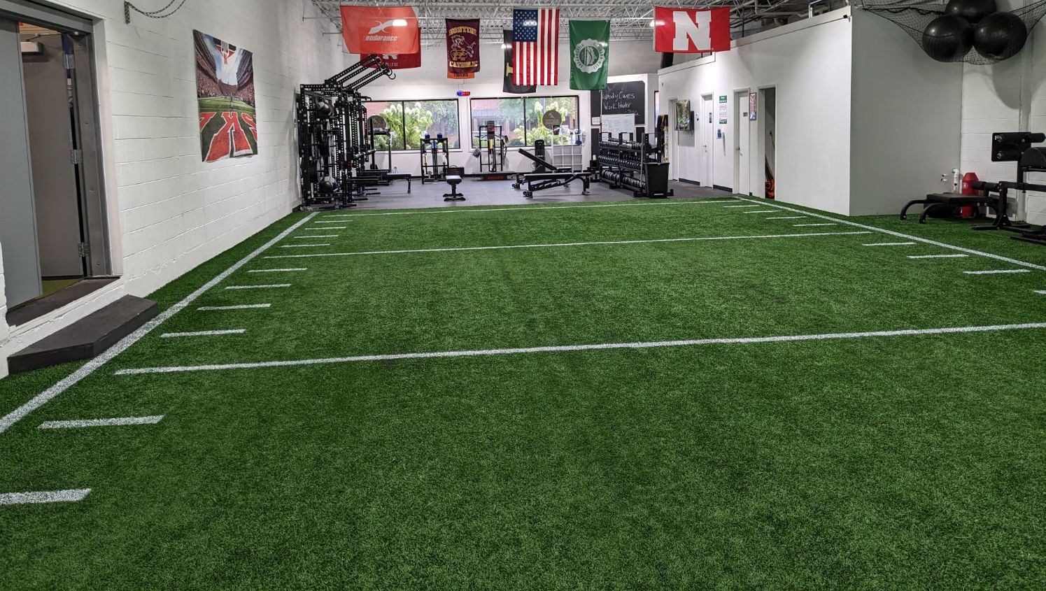 Athletic Field Marking for Midwest Strength and Performance in Wheaton ...