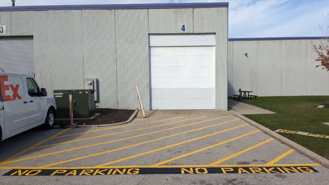 Line Striping for Cornerstone Facility Solutions | G-FORCE™