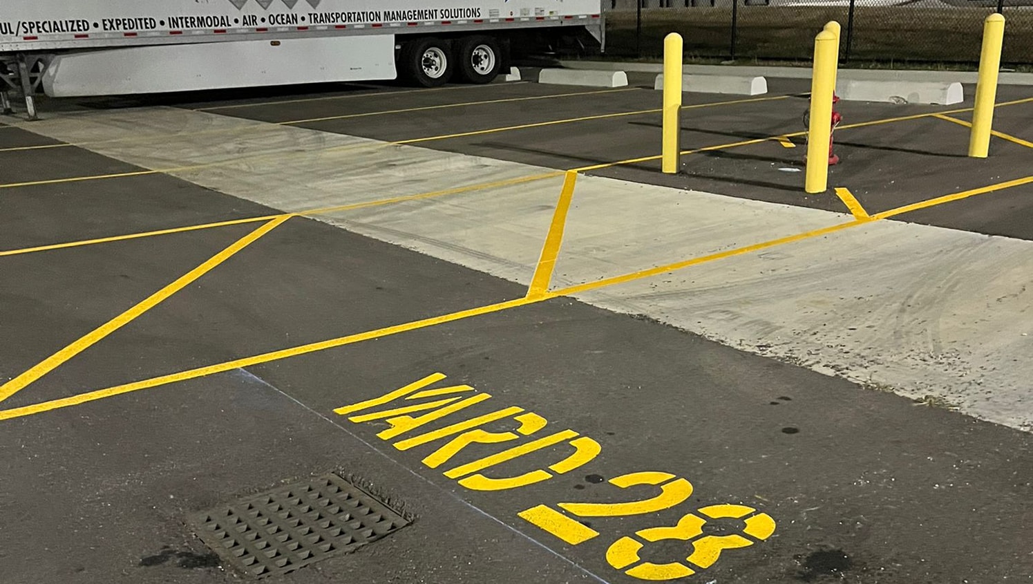 Line Striping for DB Schenker in Canal Winchester | G-FORCE®