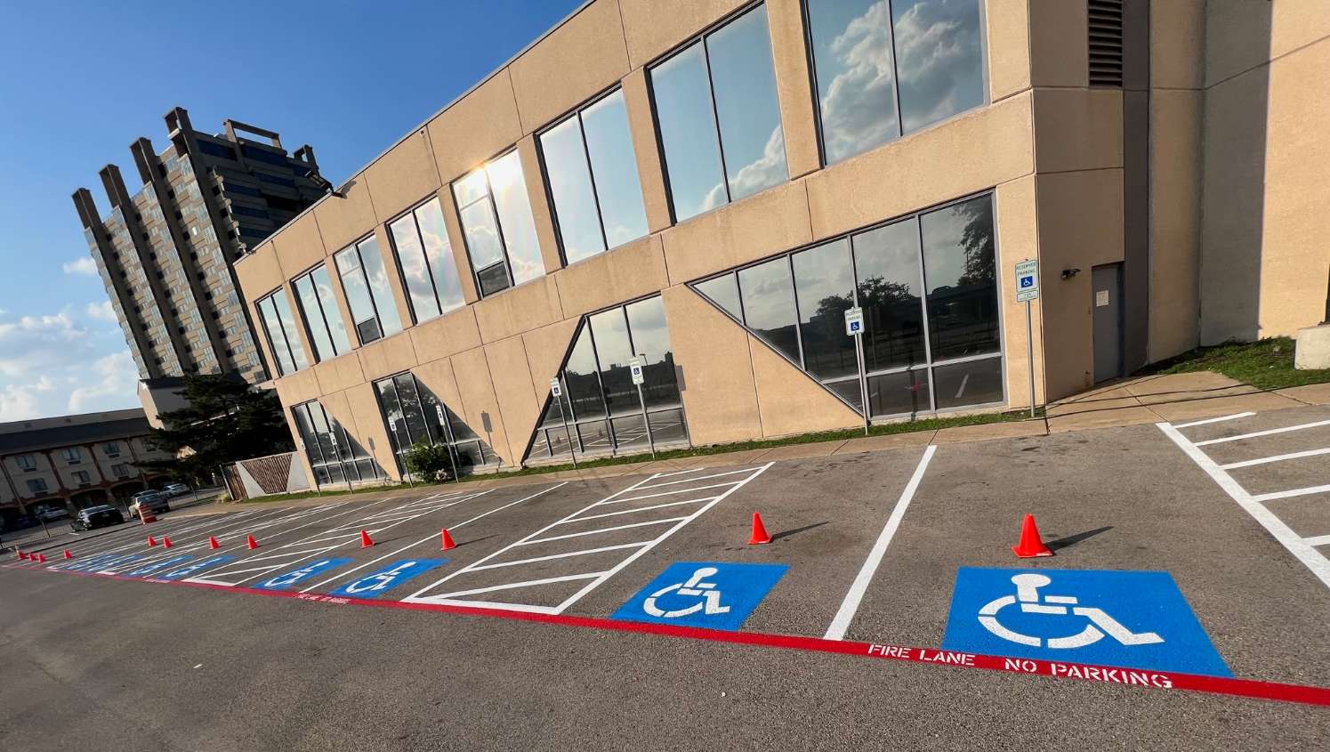 Line Striping for Crowne Plaza | G-FORCE™ Dallas