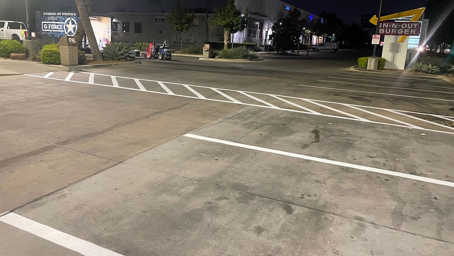 Line Striping for In-N-Out in Dallas, TX | G-FORCE™