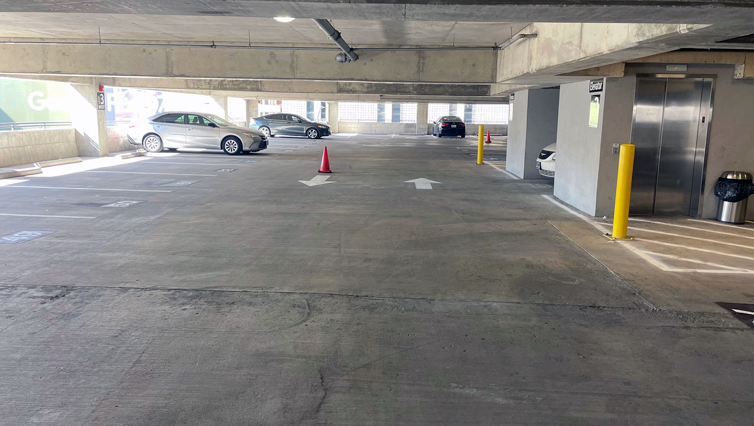 Parking Garage Striping for a Local Hotel | G-FORCE™ Dallas