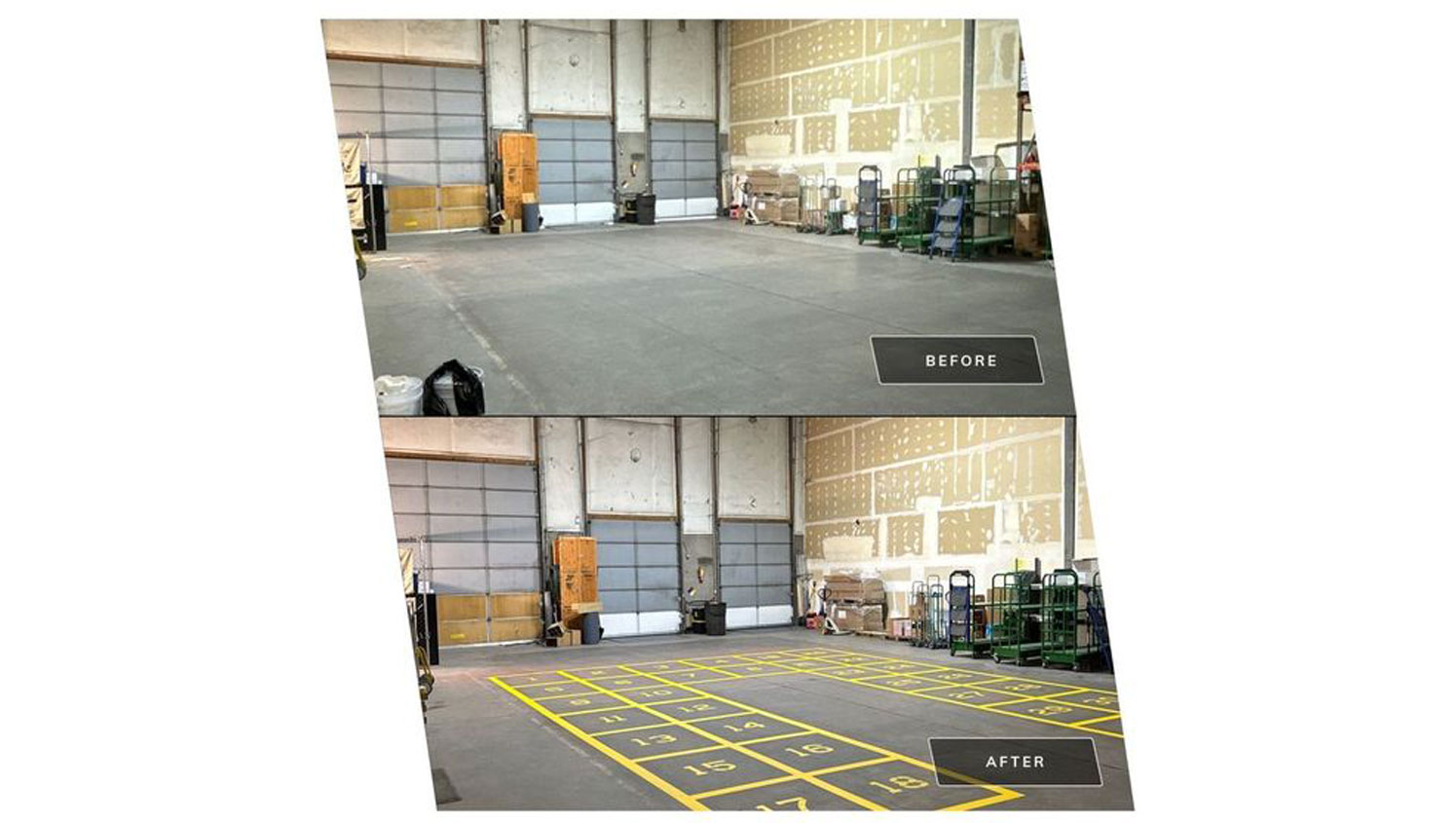 Warehouse Marking for Maverick Beverage Company of Colorado | G-FORCE™