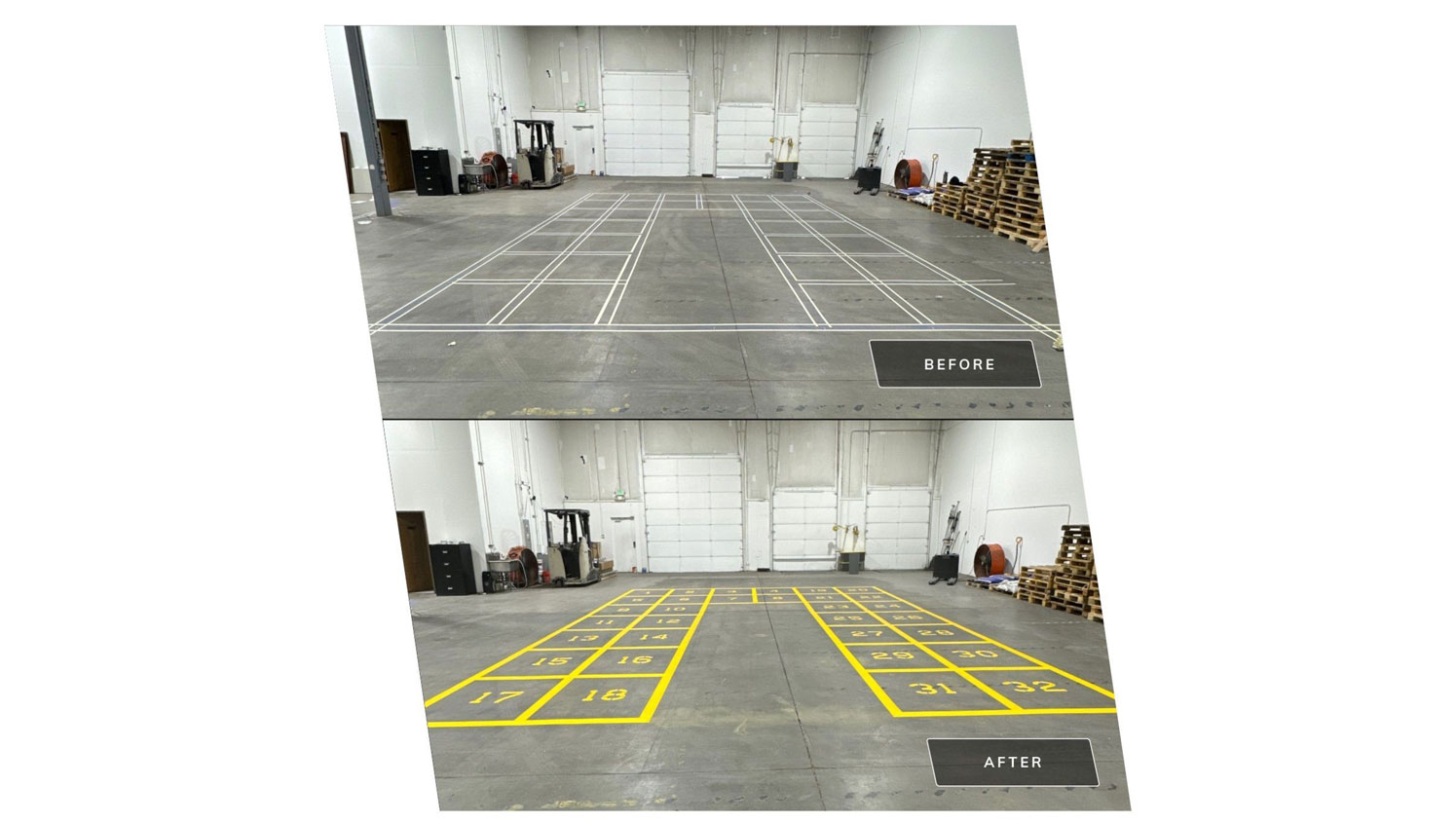 Warehouse Marking for Maverick Beverage Company of Colorado | G-FORCE™