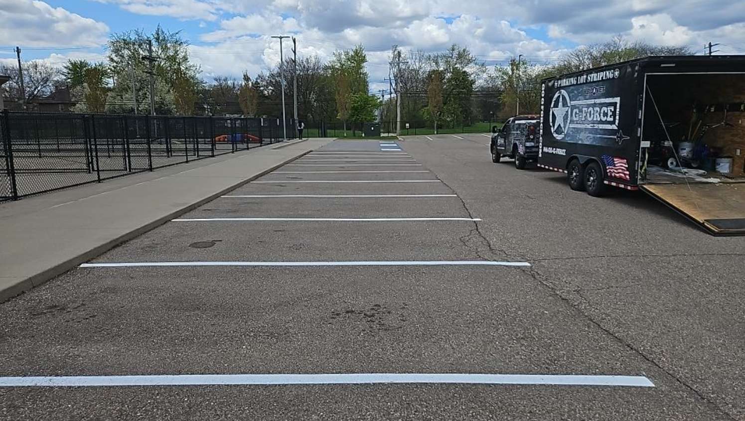 Line Striping for Michigan Humane | G-FORCE™ Detroit