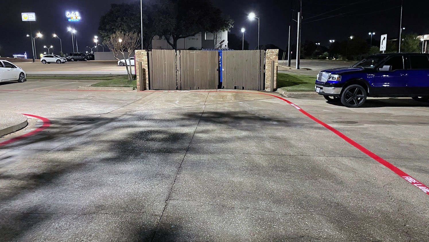 Fire Lane Striping for Cheddar’s Scratch Kitchen | G-FORCE™ Fort Worth