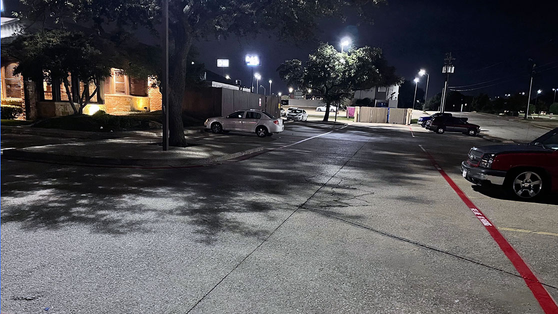 View Our Fire Lane Markings Project in Fort Worth, TX | G-FORCE