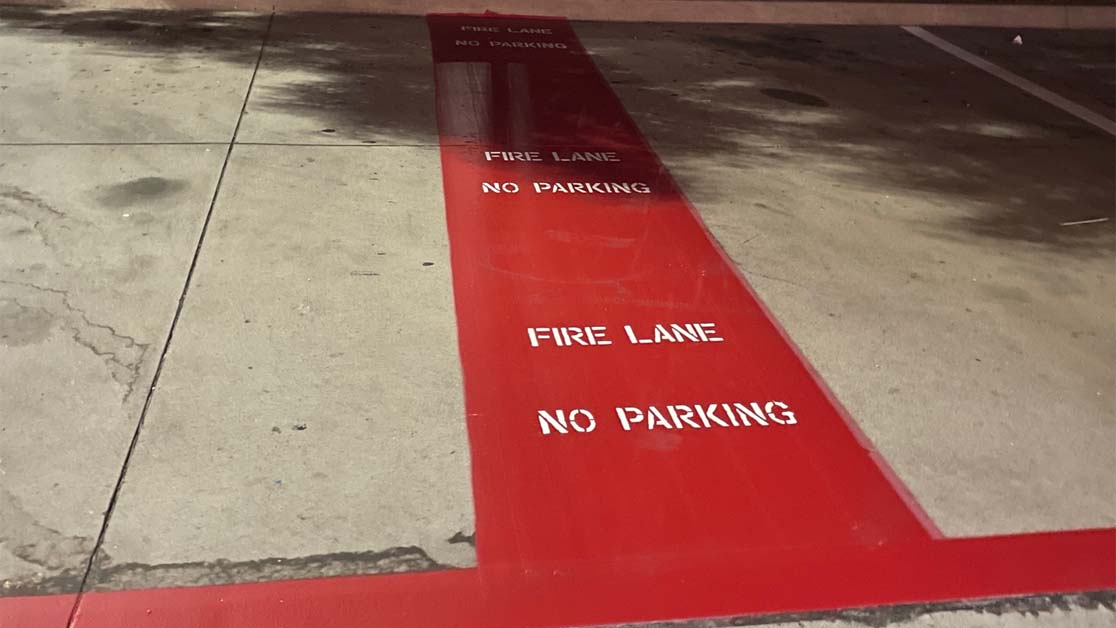 Line Striping for In-N-Out in Grapevine, TX | G-FORCE™