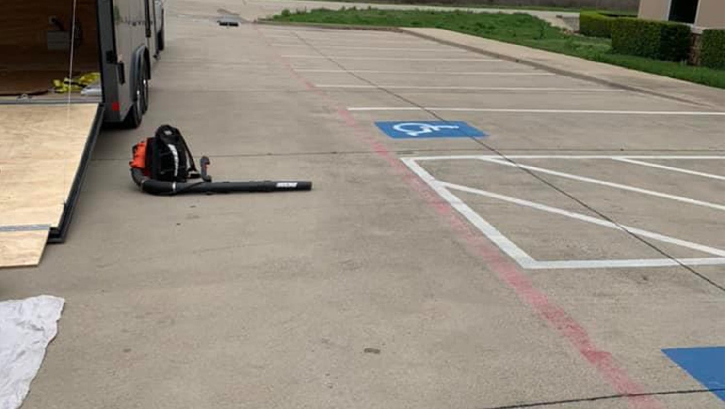 View Our Fire Lane Markings Project in Fort Worth, TX | G-FORCE