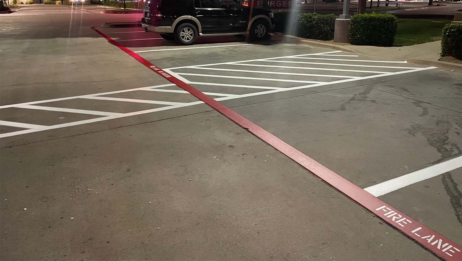 Line Striping for In-N-Out in Grapevine, TX | G-FORCE™