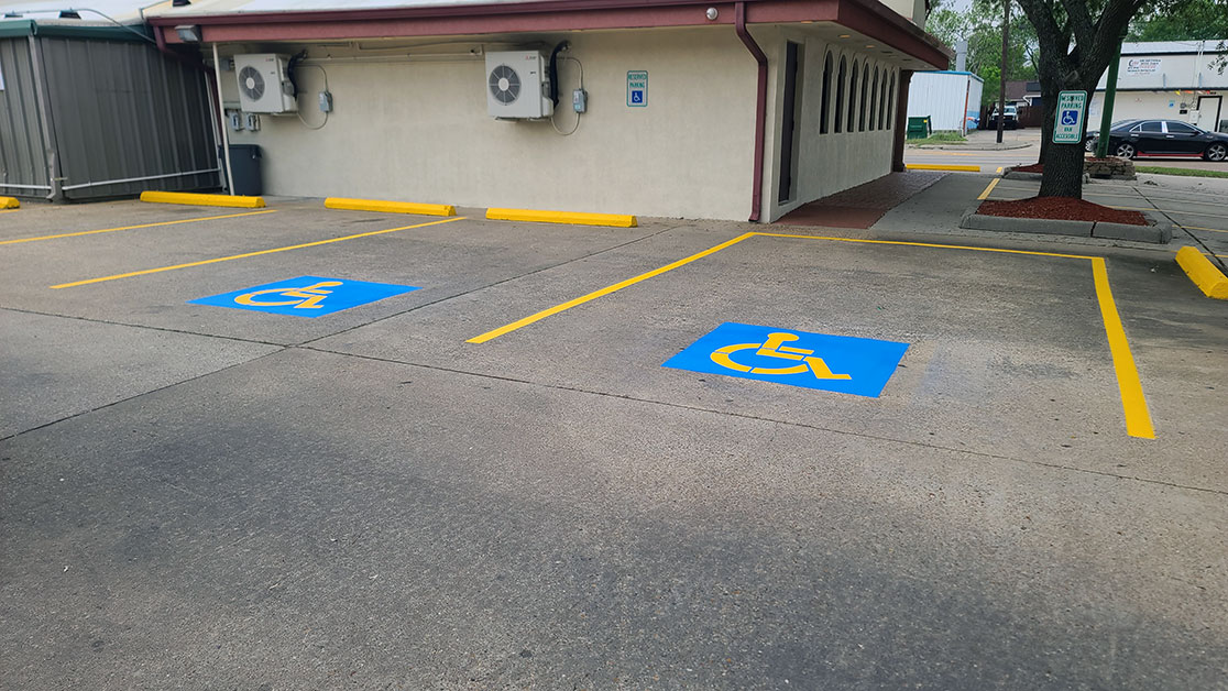 Line Striping for Antonio’s Grill | G-FORCE™ Houston South