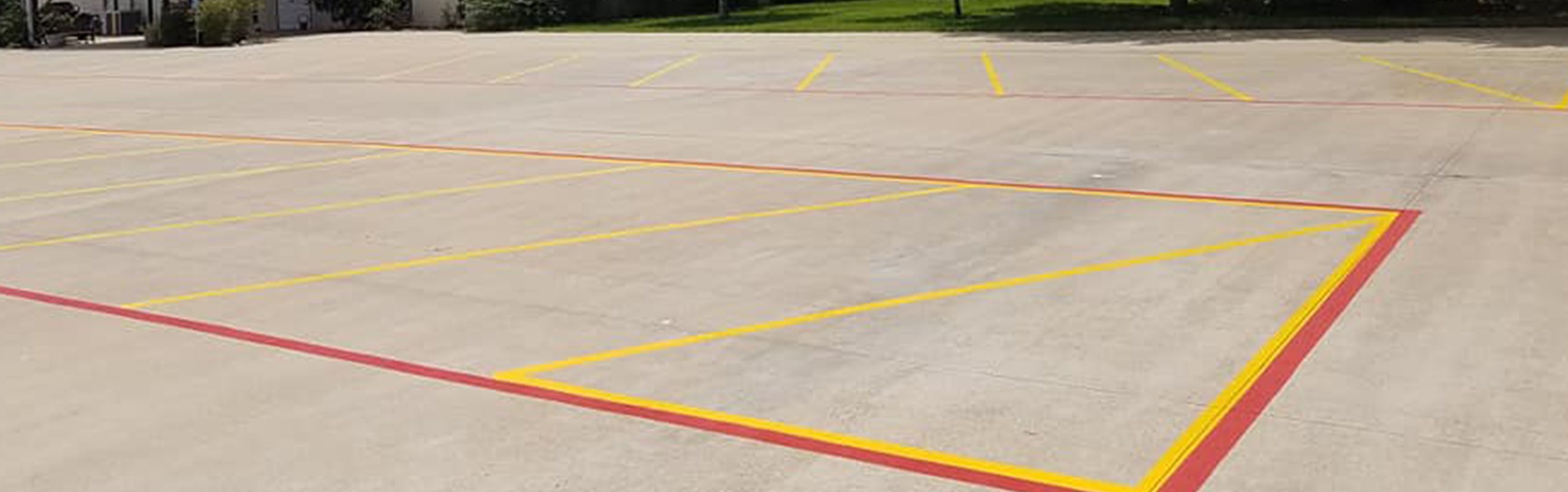 Fire Lane Markings in Houston, TX | G-FORCE™ Parking Lot Striping