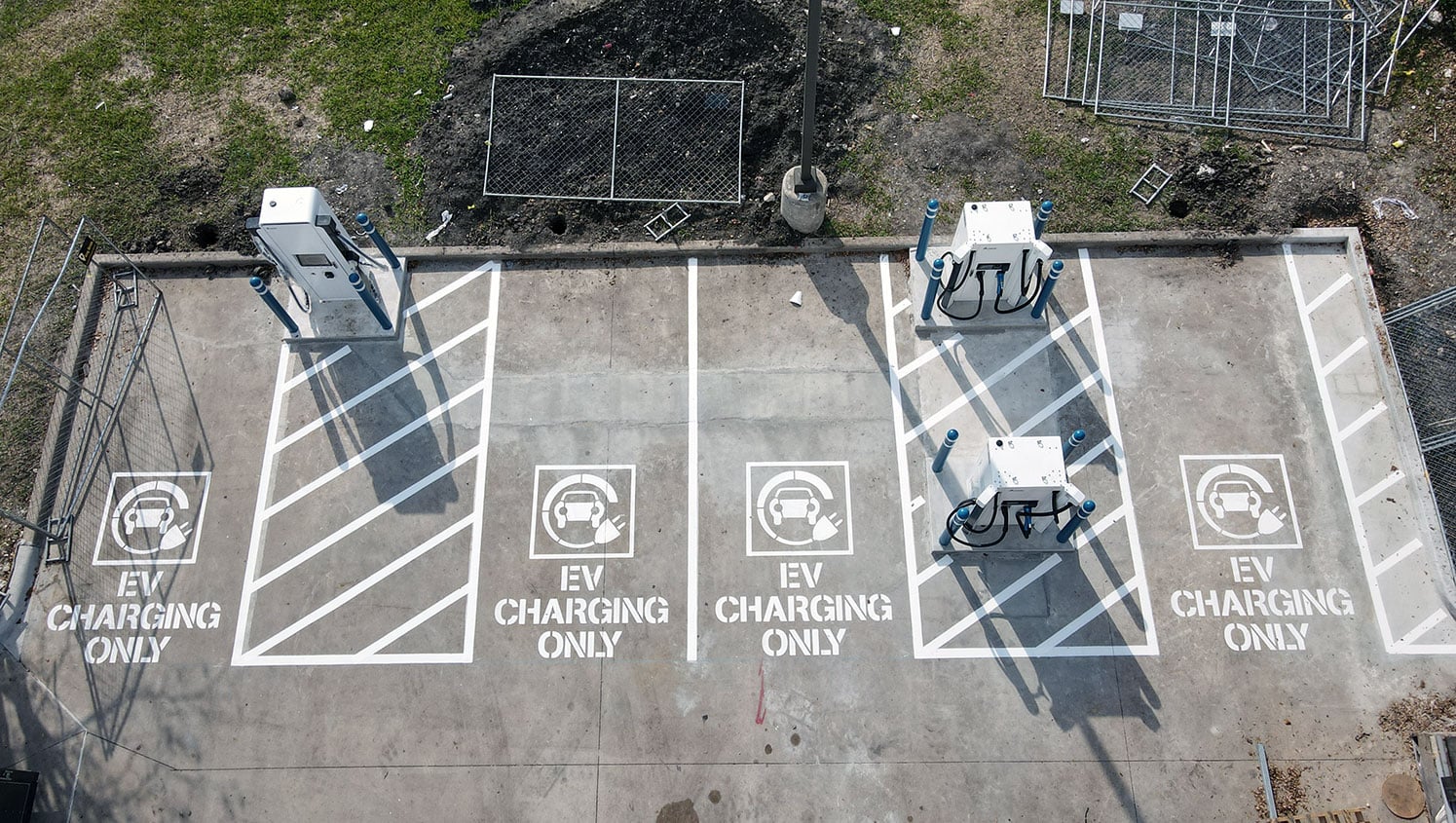 Parking Lot Striping for Chase Bank Branch | G-FORCE™ Houston - South