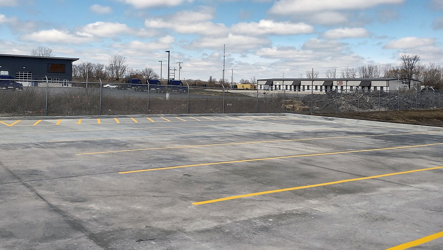 Parking Lot Striping for Aranco General Contractors | G-FORCE™ Indianapolis