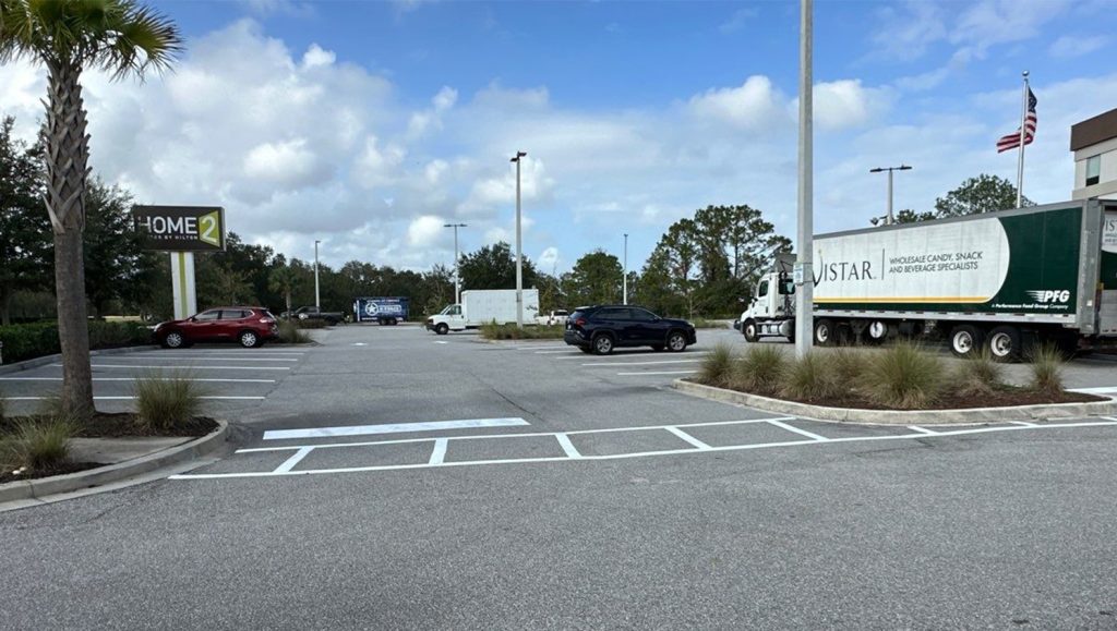 EV Charging Bay Markings for Home 2 Suites in Florida | G-FORCE®