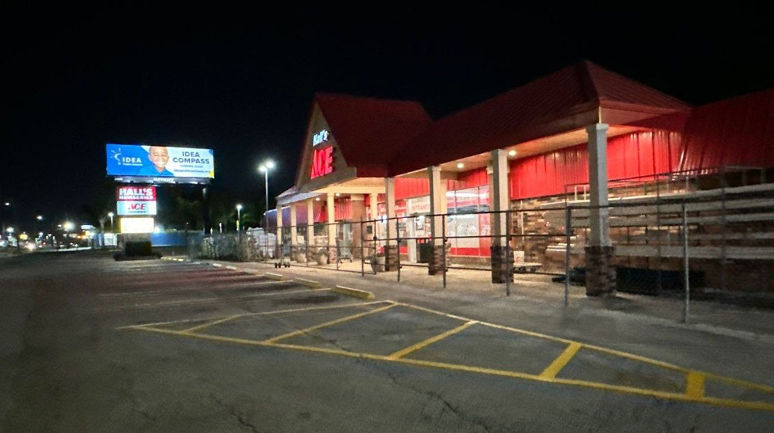 Line Striping for Ace Hardware, Hall's Nursery in Jacksonville | G-FORCE®