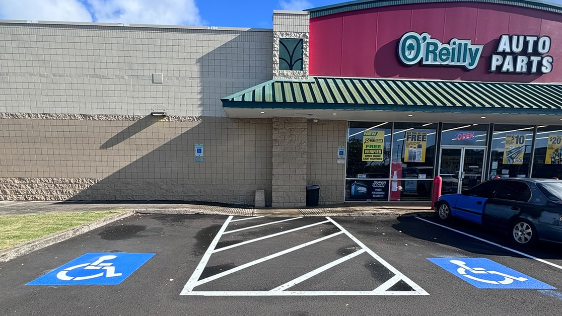 Line Striping for O'Reilly Auto Parts | G-FORCE™