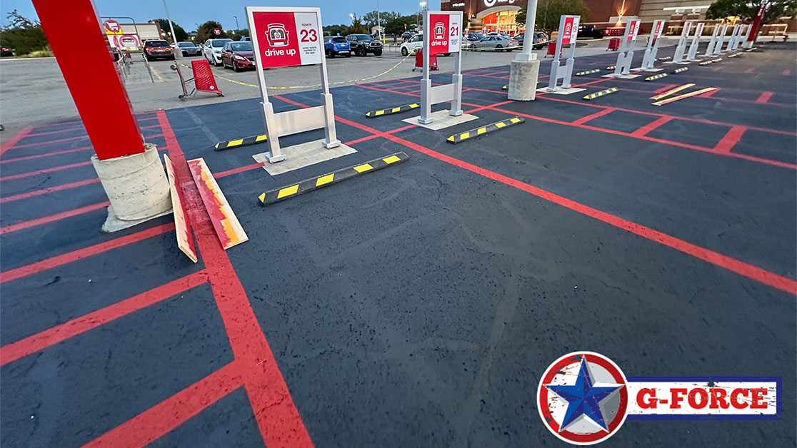 Pavement Maintenance for Target in Overland Park, KS | G-FORCE™