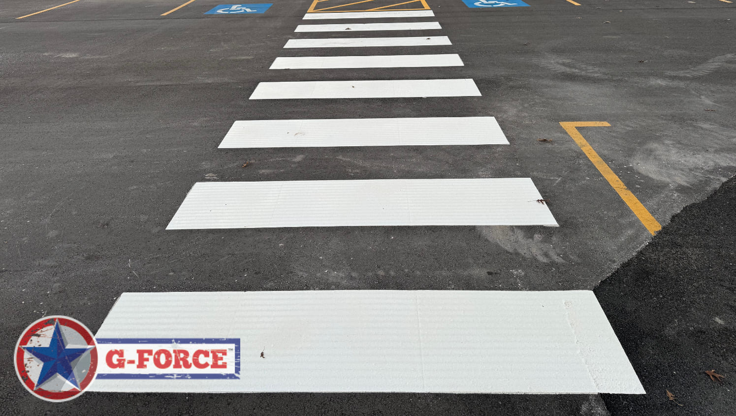 Thermoplastic Marking for Santa Fe School District | G-FORCE™