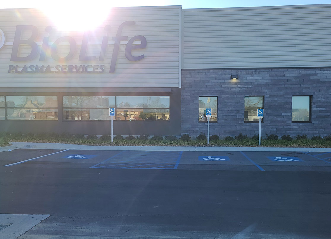 BioLife Plasma Services Sign Installation | G-FORCE™ Louisiana