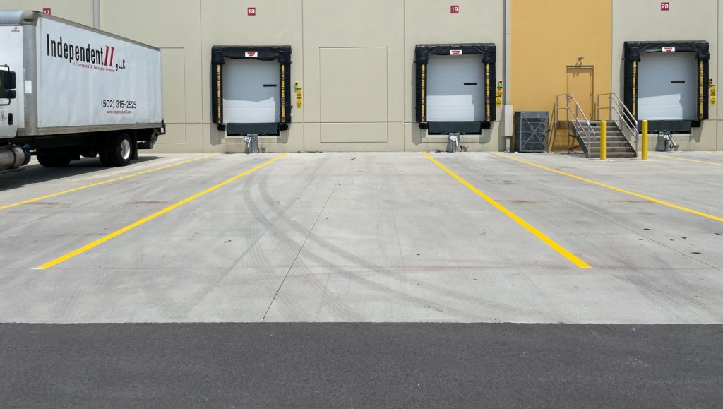 Loading Dock Station Markings for Independent II | G-FORCE™ Louisville