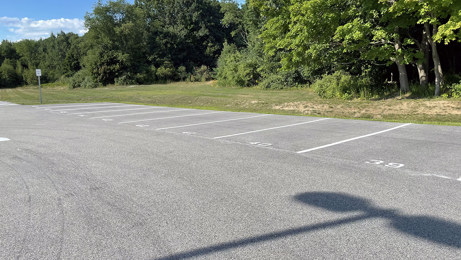 Parking Lot Striping for Newmarket High School | G-FORCE™