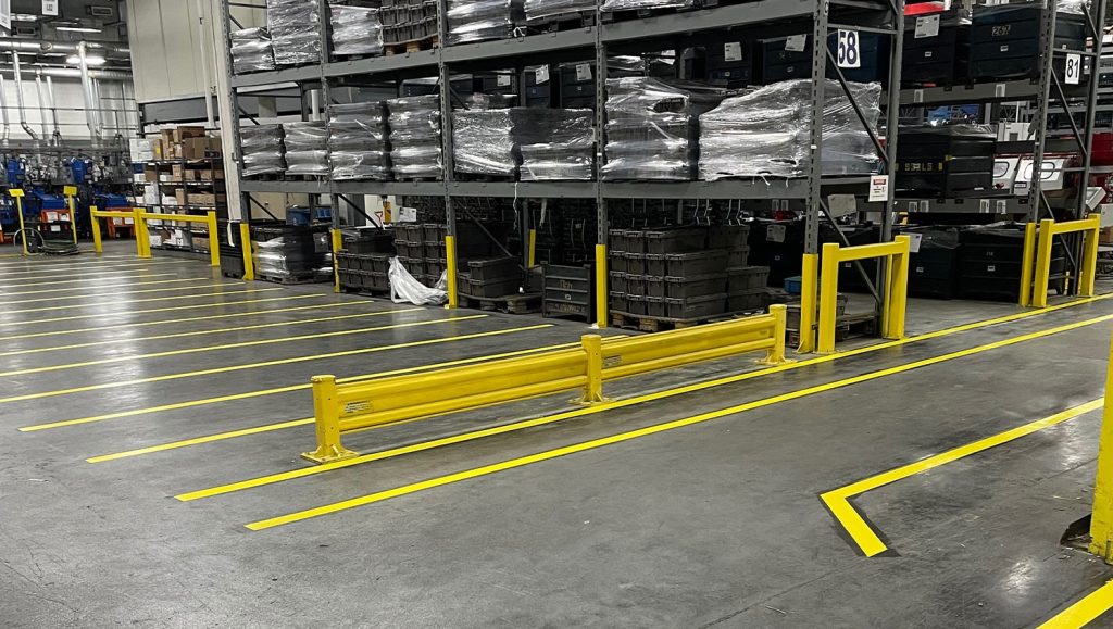 Warehouse Floor Markings for Wegmann Automotive in Murfreesboro | G-FORCE®