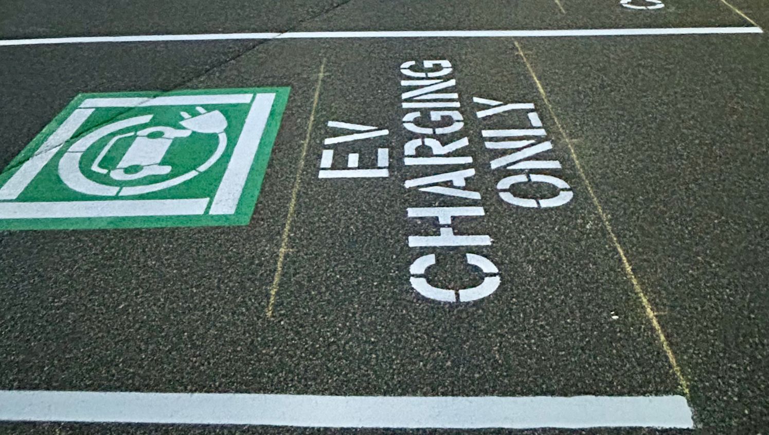 EV Charging Bay Markings for DSM Firmenich in Belvidere | G-FORCE®