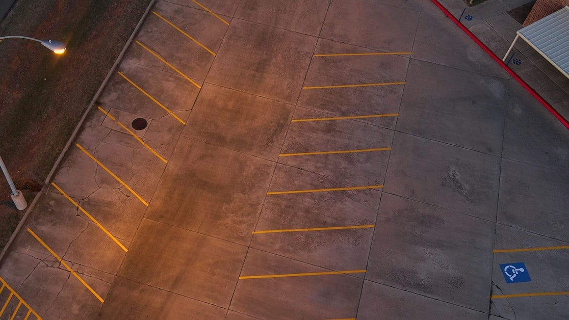 Fire Lane Striping for Clara Reynolds Elementary School