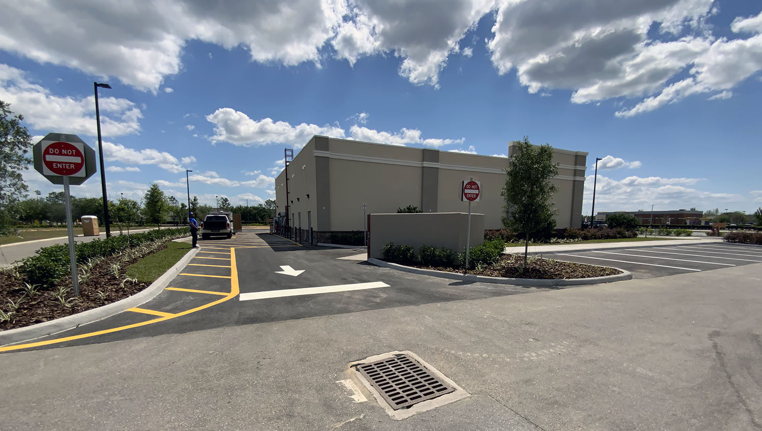 Commercial Parking Lot Striping Project | G-FORCE™ Orlando