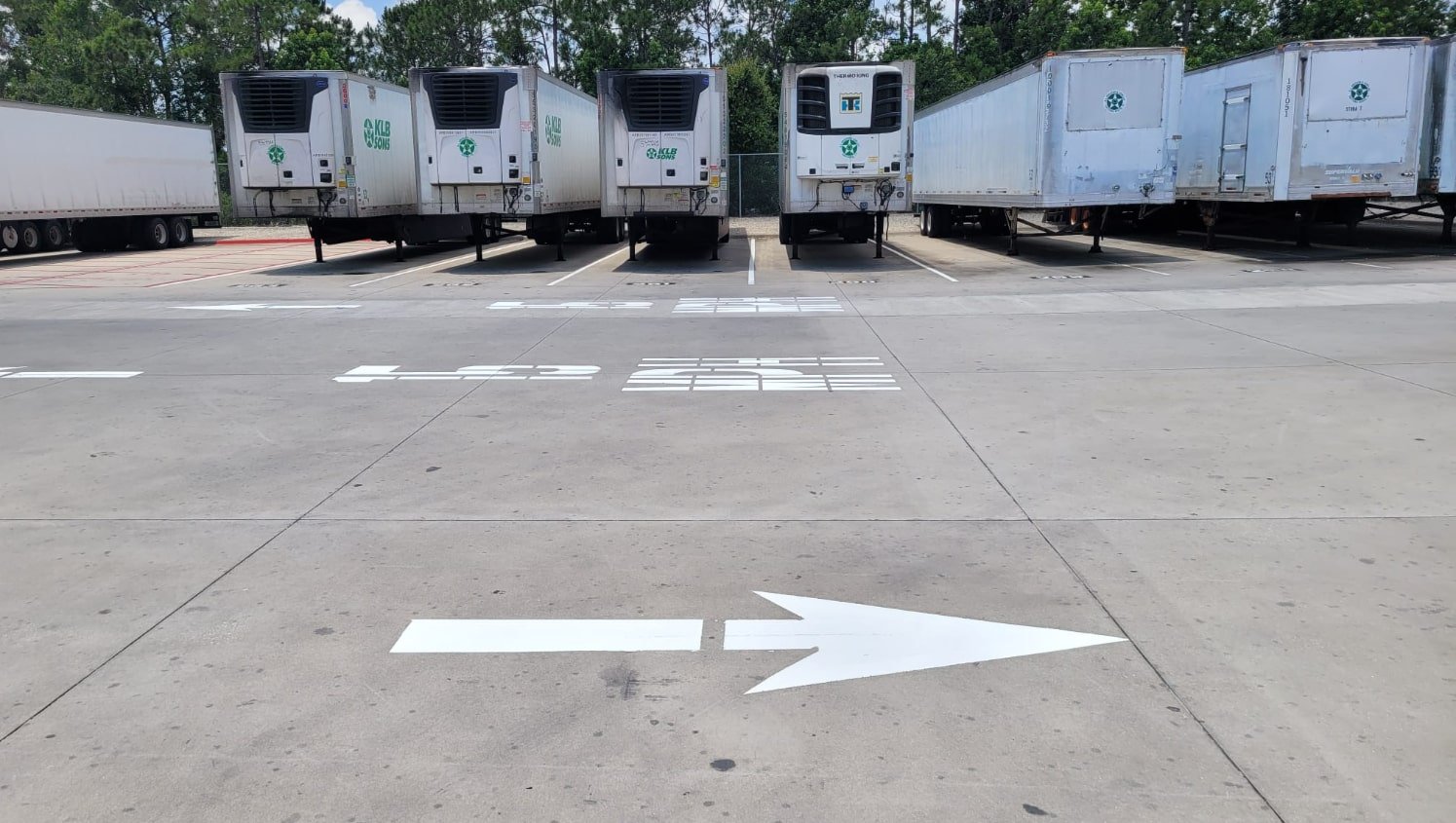 Line Striping for Distributor in Daytona Beach, FL | G-FORCE™ Orlando