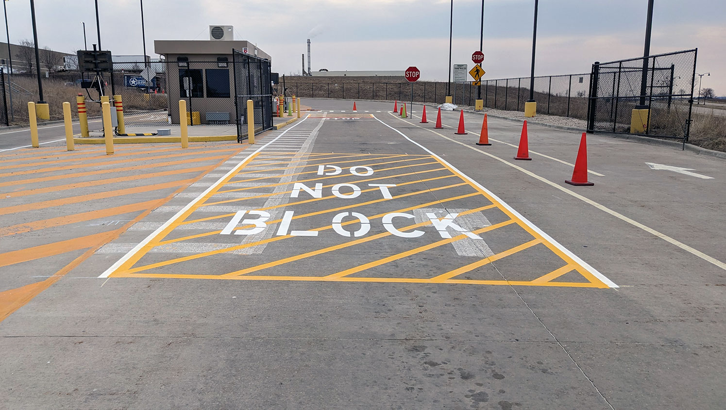 Parking Lot Striping for Amazon ALPR | G-FORCE™ Philadelphia
