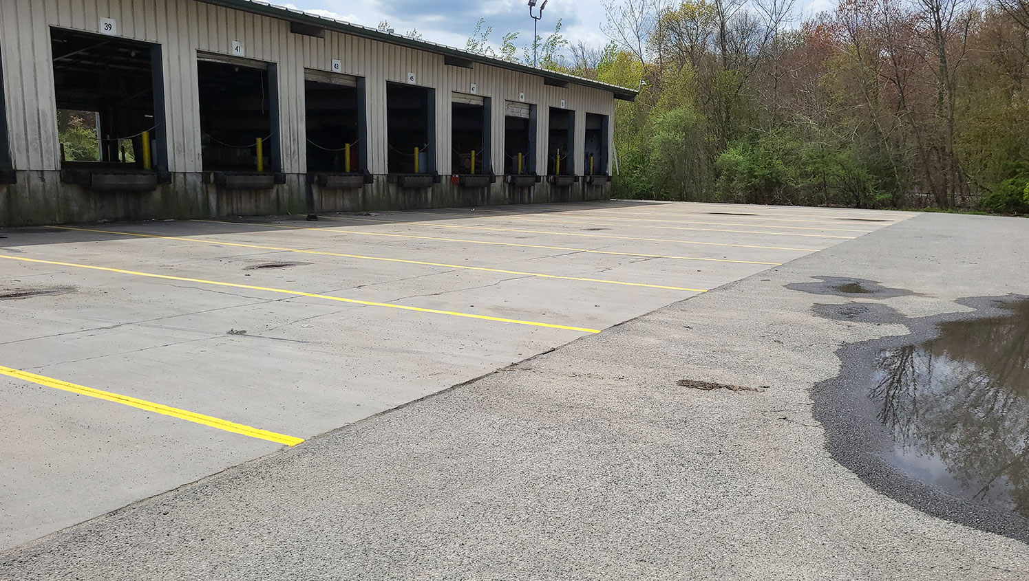 Parking Lot Striping for R&L Carriers | G-FORCE™ Providence