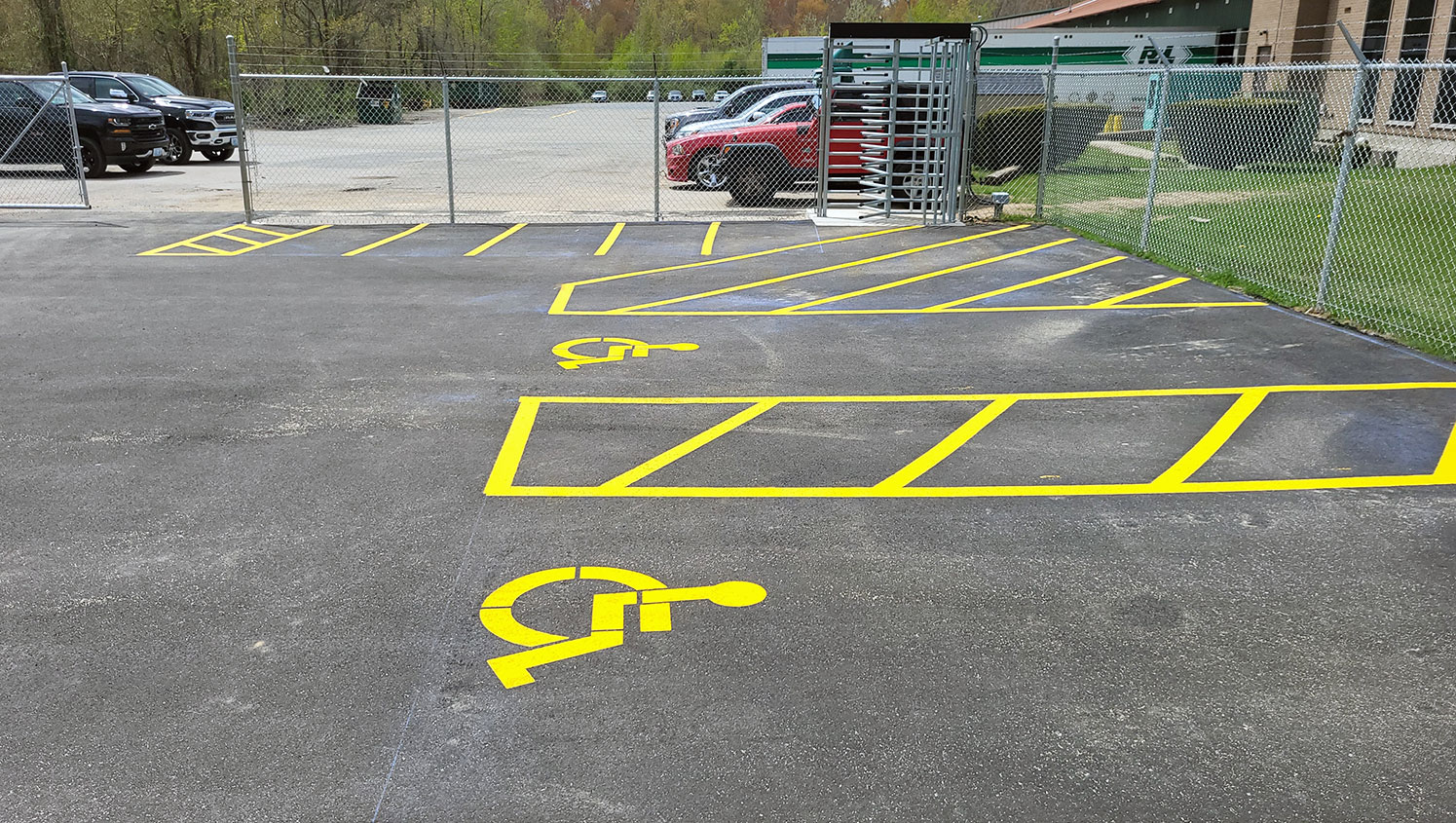 Parking Lot Striping for R&L Carriers | G-FORCE™ Providence