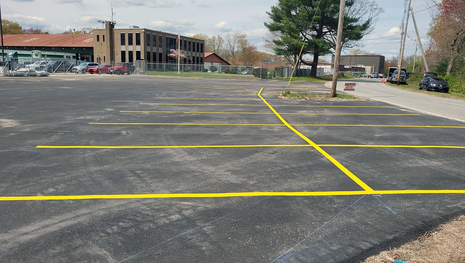 Parking Lot Striping for R&L Carriers | G-FORCE™ Providence