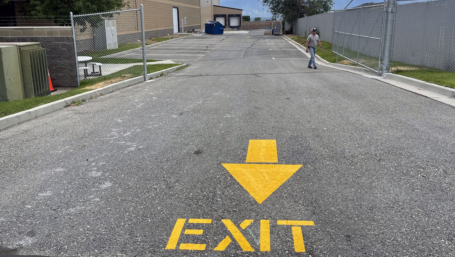 Cytiva Parking Lot Striping | G-FORCE™ Salt Lake City
