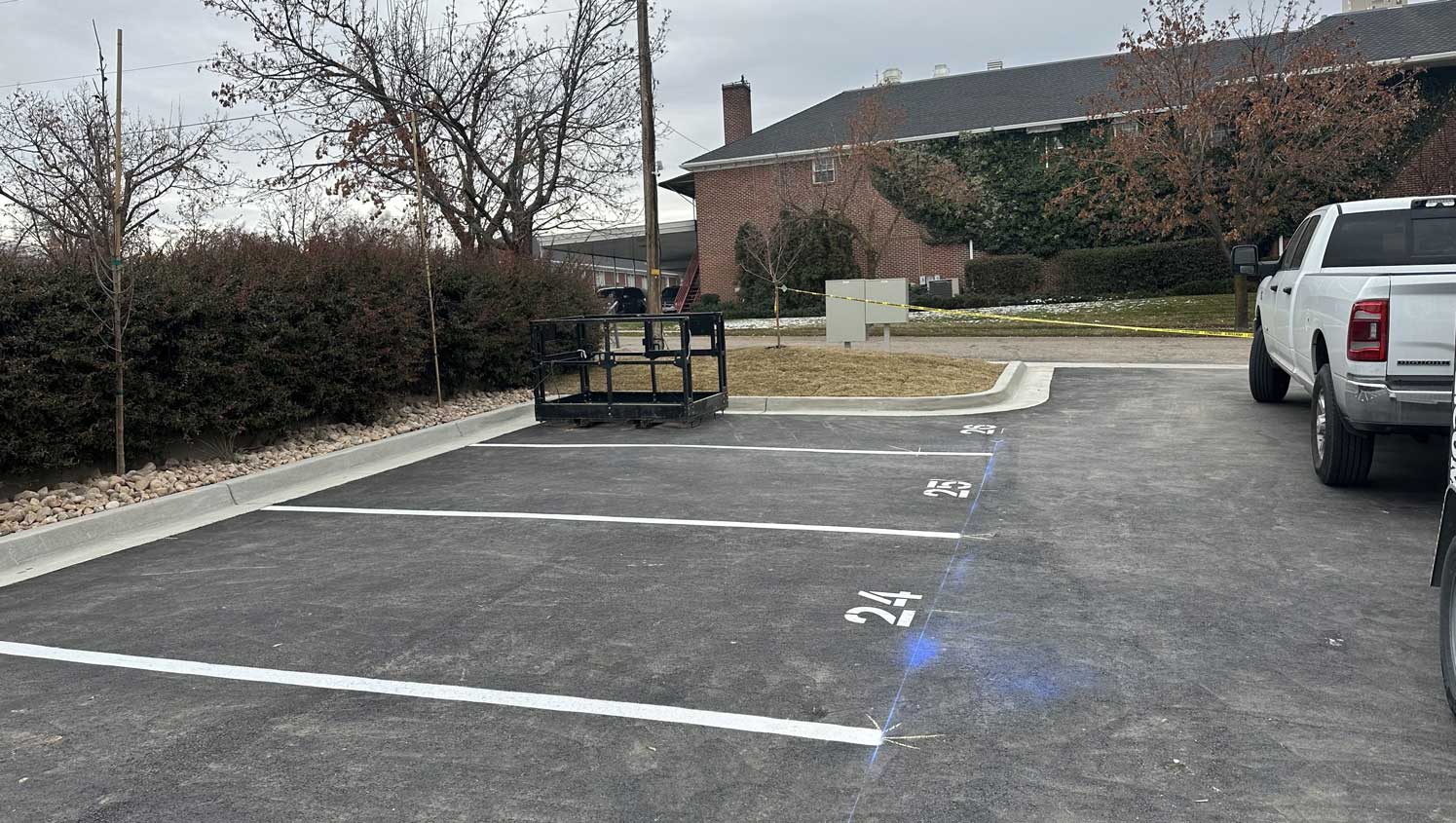 Line Striping for Elite Craft Homes | G-FORCE™