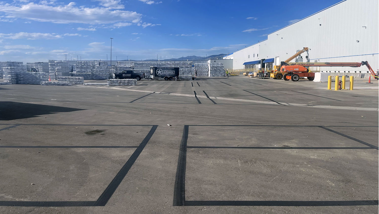 Line Striping for Azek Technologies and Renaissance Services | G-FORCE™