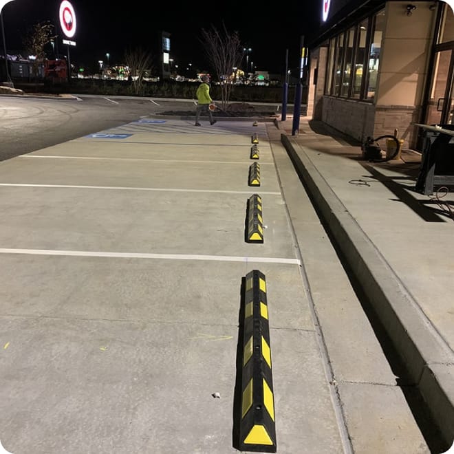 Quality Parking Stops Installation Service in San Antonio, TX | Request ...